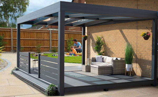 Simplicity Free Apex Veranda System - Verde Modern Garden Living
