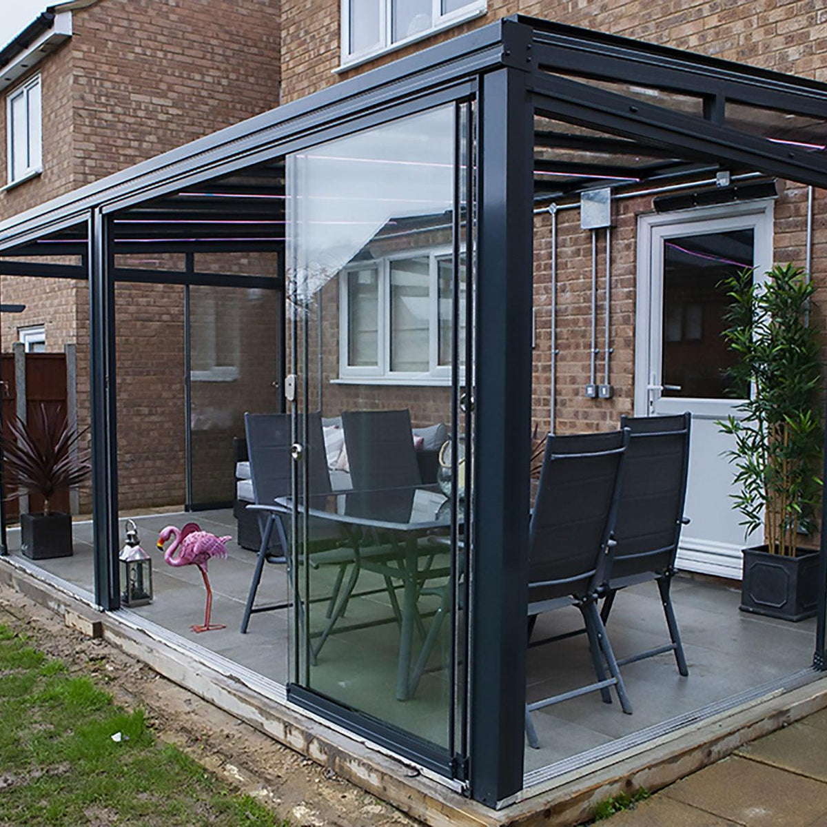 Verde Veranda Glass Sliding Doors and Panels – Verde Modern Garden Living